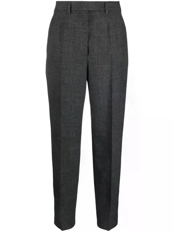 Prada Virgin Wool Tailored Trousers