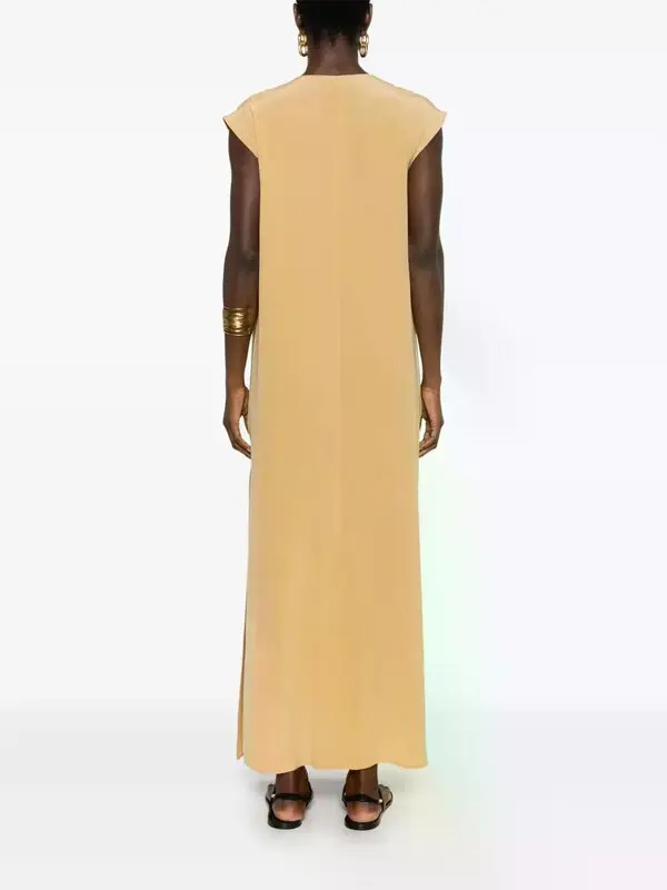 ALYSI Silk Maxi Dress