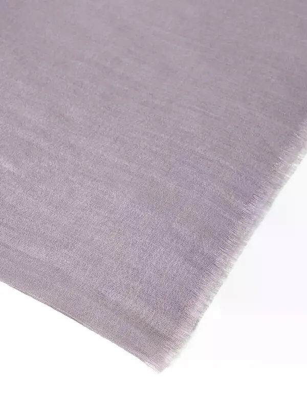 Brunello Cucinelli Translucent Fringe-edge Scarf