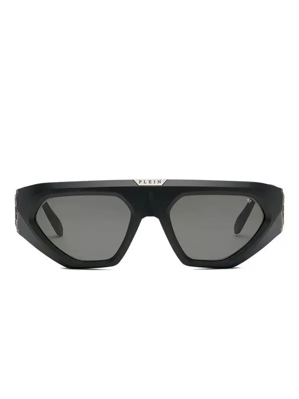 Philipp Plein Cat-eye Frame Sunglasses - Black