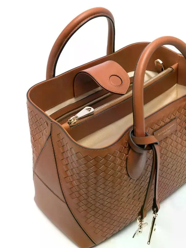 ASPINAL OF LONDON London Woven Tote Bag