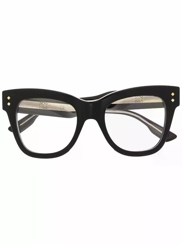 Gucci Square-frame Glasses - Black