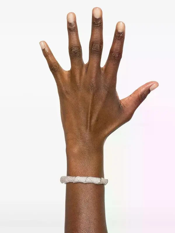Eddie Borgo Pavé Scroll Cuff