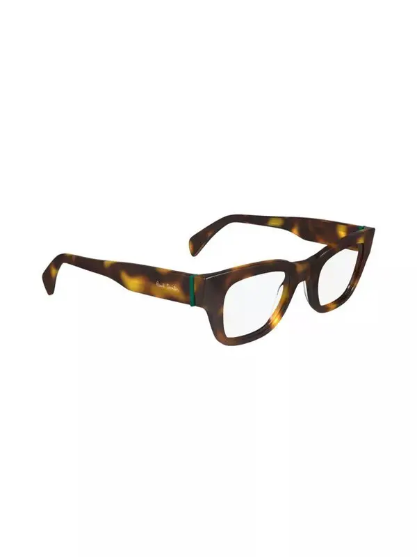 Paul Smith Kellino Tortoiseshell Rectangle Frame Glasses