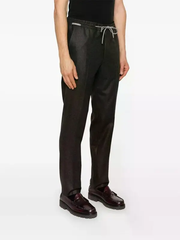 Corneliani Drawstring Trousers - Brown