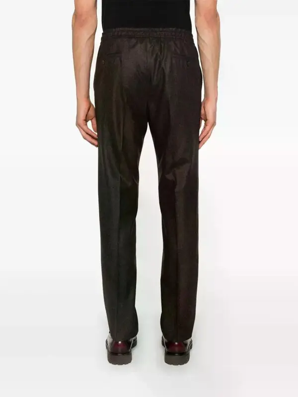 Corneliani Drawstring Trousers - Brown