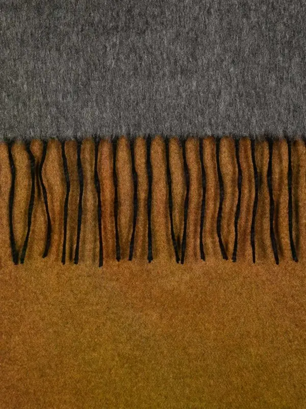 D4.0 Logo-patch Scarf - Brown