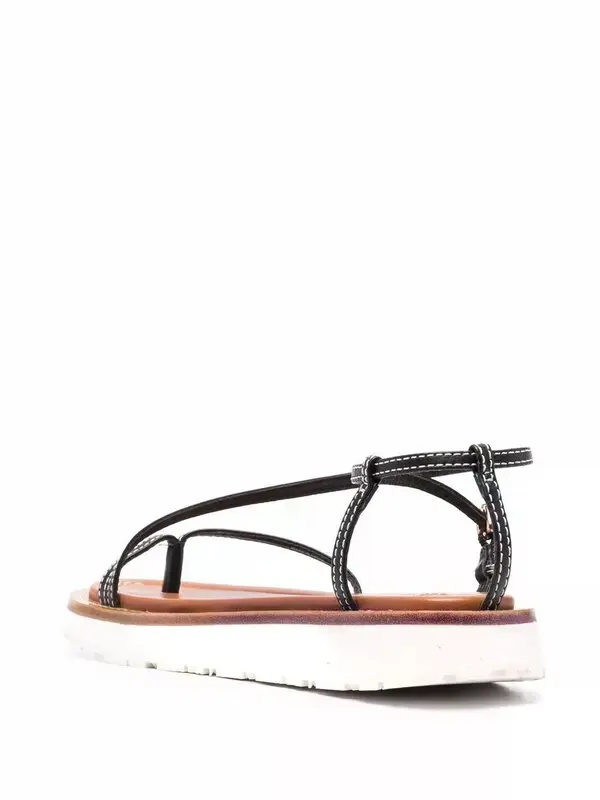 Zimmermann Skinny Strap Flat Sandals