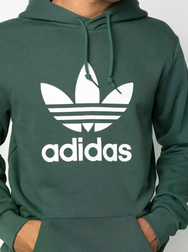 Adidas Logo-print Hoodie