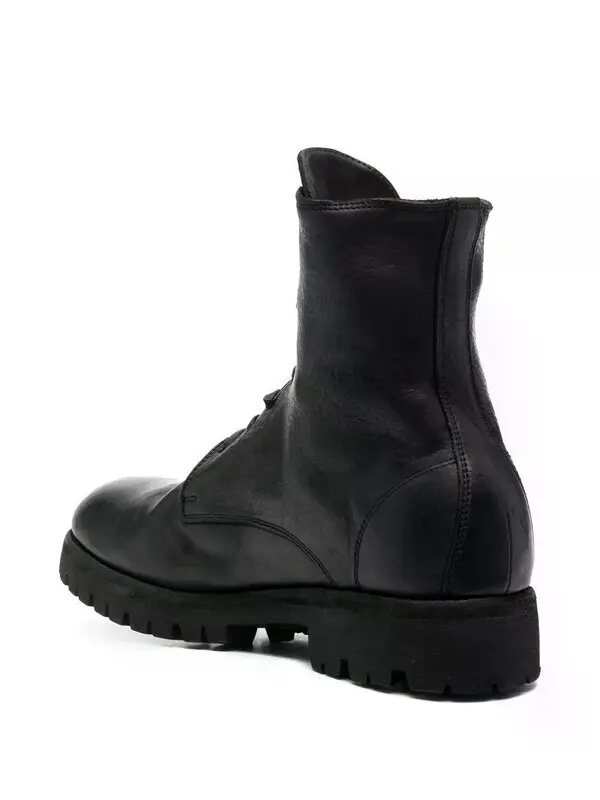 Guidi Lace-front Ankle Boots