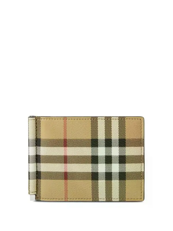 Burberry Vintage Check Bi-fold Cardholder - Neutrals