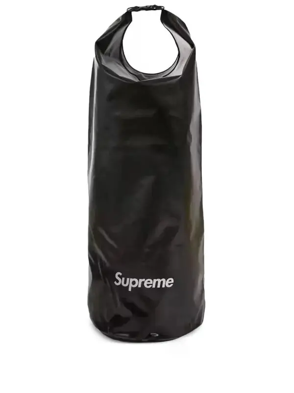 Supreme Waterproof Roll-top Backpack - Black