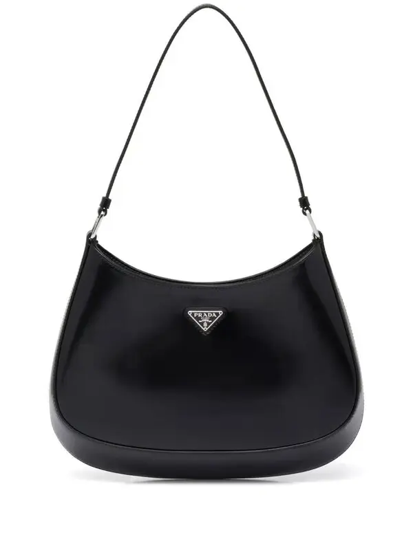 Prada Cleo Brushed Leather Shoulder Bag