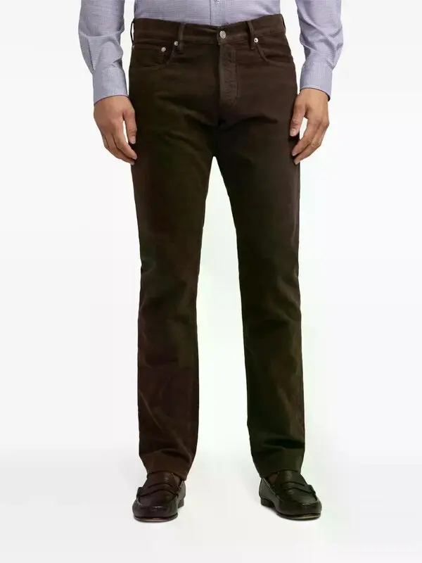Ralph Lauren Purple Label Moleskin Slim Cut Jeans