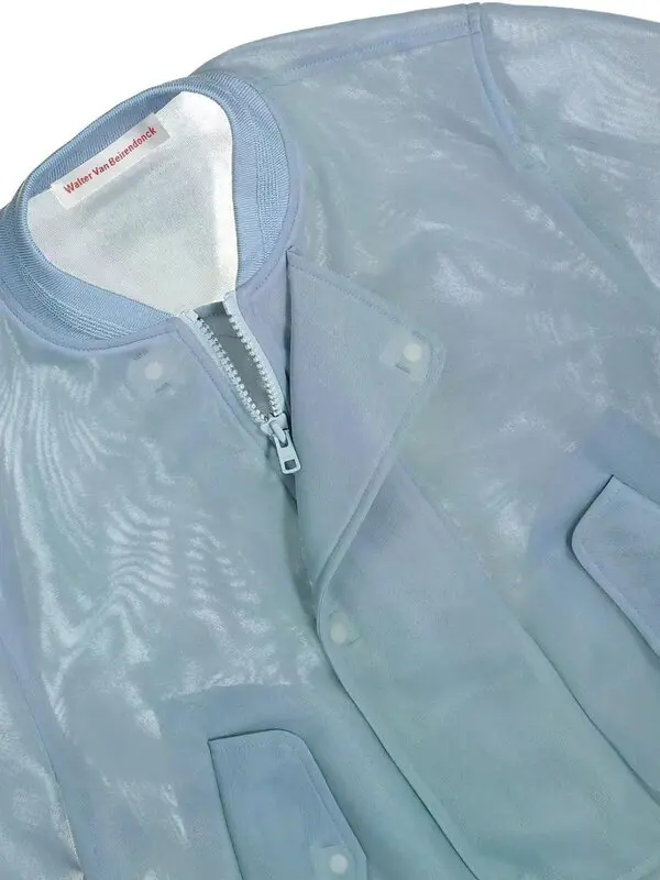 WALTER VAN BEIRENDONCK Semi-sheer Bomber Jacket