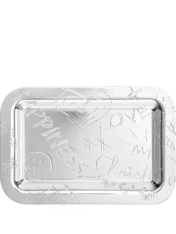 Christofle Graffiti Tray - Silver