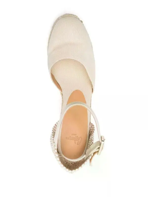 CastaÑer Woven Wedge-heel Espadrilles