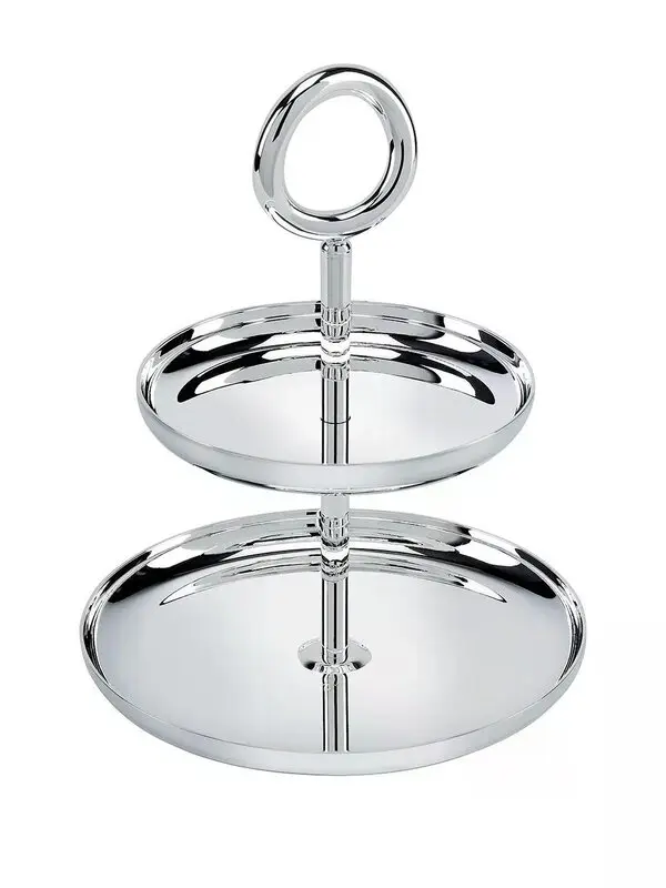 Christofle Vertigo Two-tier Pastry Stand