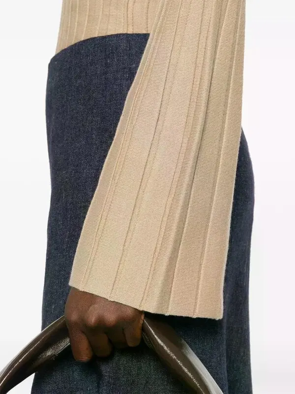 Gabriela Hearst Nelson Off-the-shoulder Wool-cashmere Sweater