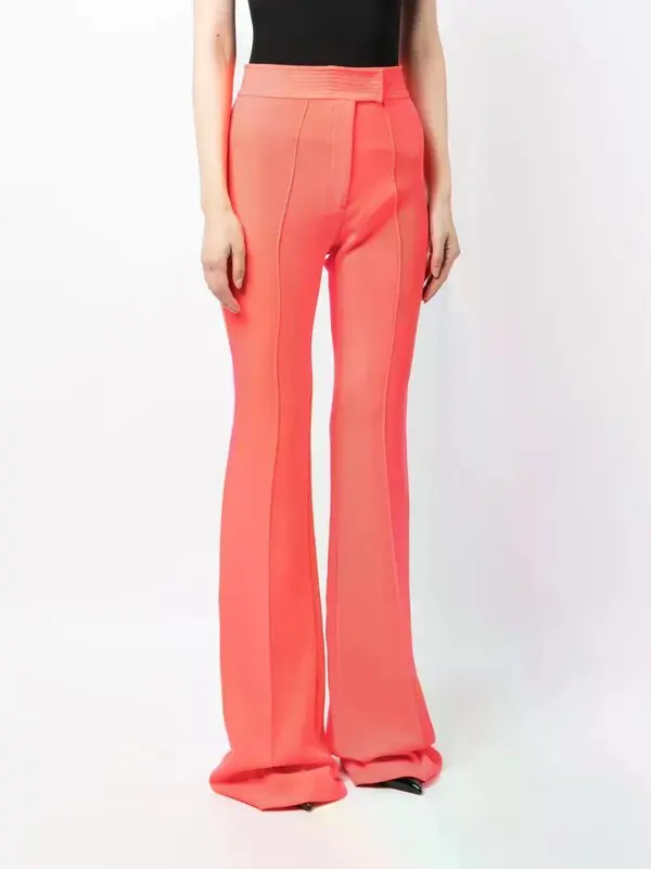 Alex Perry High-waisted Flared Trousers