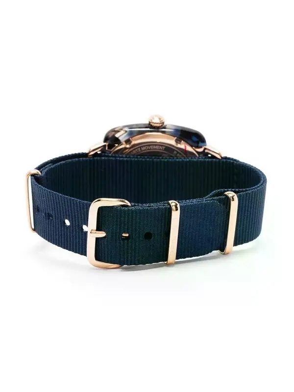 BRISTON Clubmaster Chic 36mm Watch - Blue