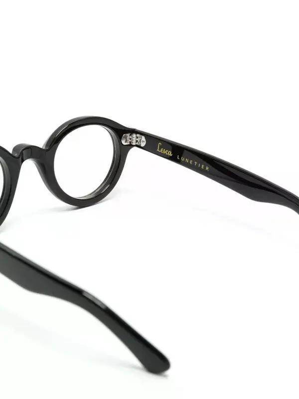 LESCA La Corbs Xs Round-frame Glasses