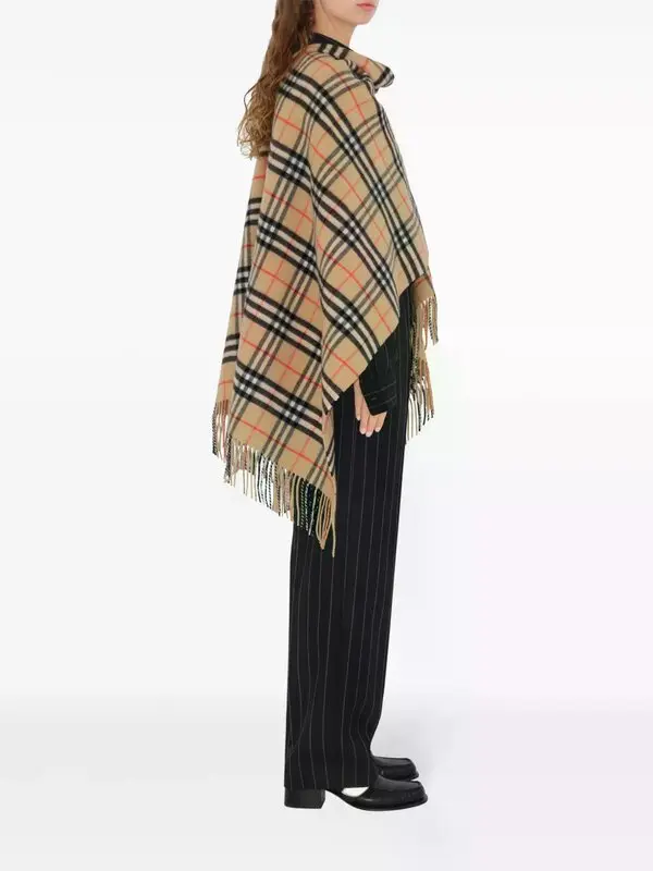 Burberry Wool-cashmere Blend Cape