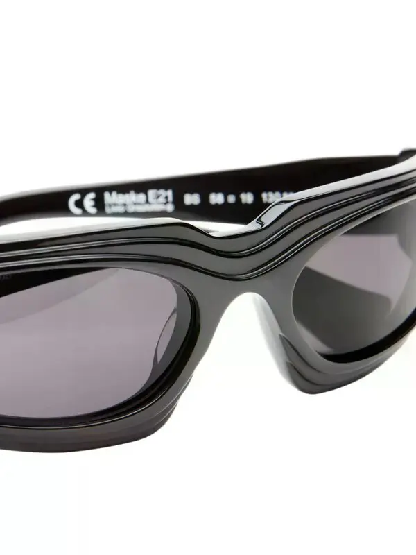 KUBORAUM Rectangle Frame Sunglasses - Grey