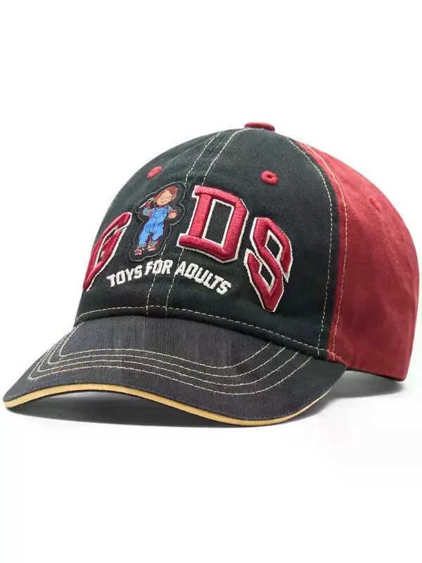 Gcds Embroidered Logo Baseball Cap - Black