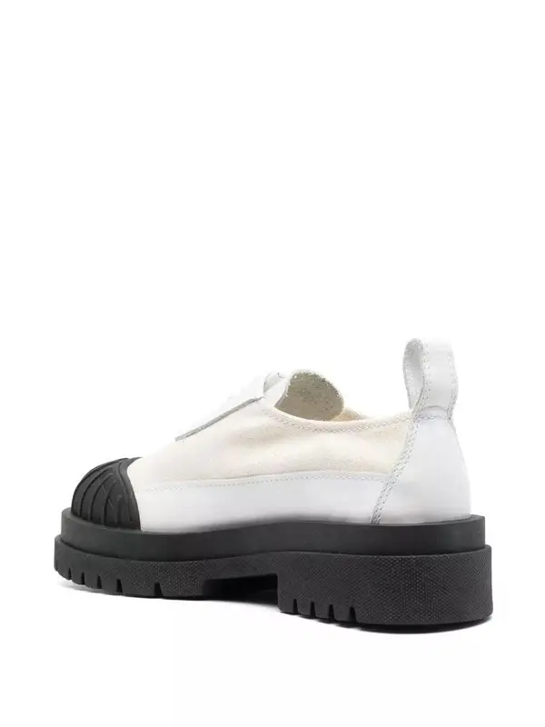 Plan C Canvas Oxford Shoes