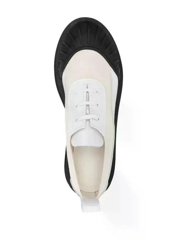 Plan C Canvas Oxford Shoes