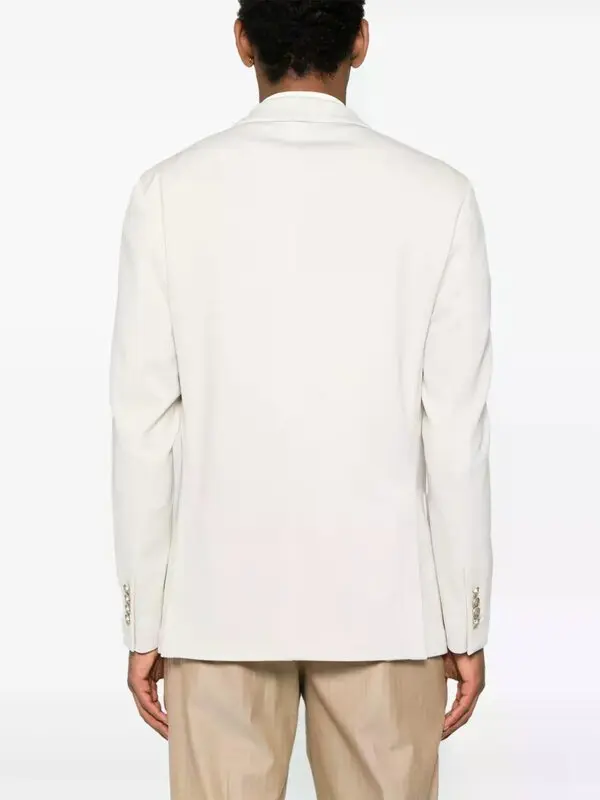 Eleventy Double-breasted Blazer - Neutrals
