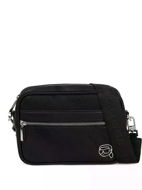 Karl Lagerfeld Ikon Crossbody Bag - Black