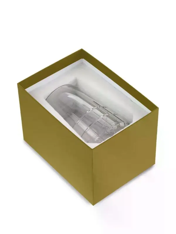 Christofle Small Graphik Crystal Vase