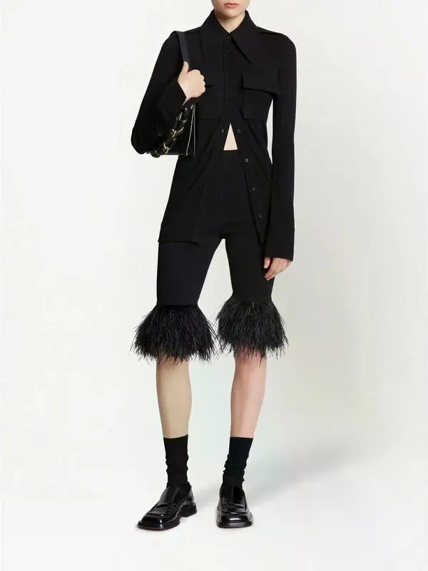 Proenza Schouler Oversized Pointed Collar Shirt