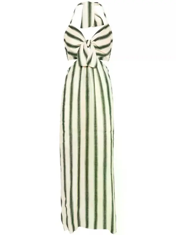Johanna Ortiz Los Siete Mares Dress - Neutrals