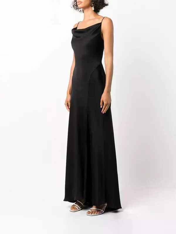 Simkhai Finley Crepe Satin Gown