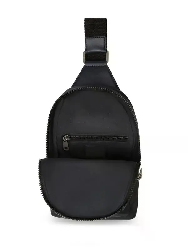 Dolce & Gabbana Logo-lettering Crossbody Backpack - Blue
