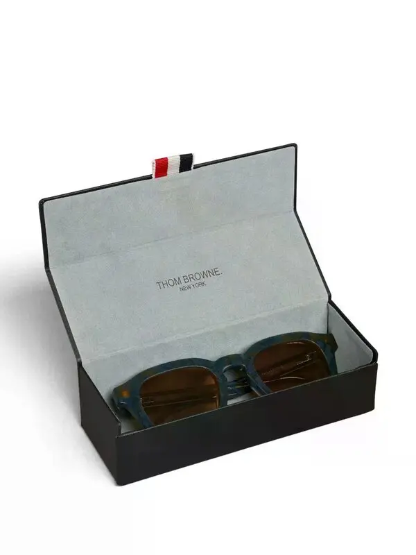 Thom Browne Square-frame Sunglasses - Blue