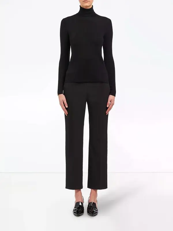 Prada Cashmere And Silk Roll-neck Jumper
