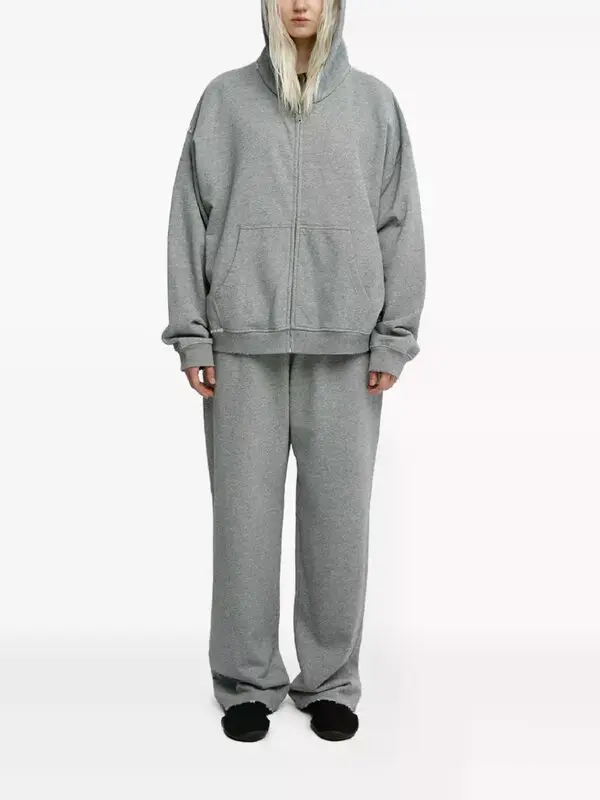 MAINLESS Distressed Track Trousers - Grey