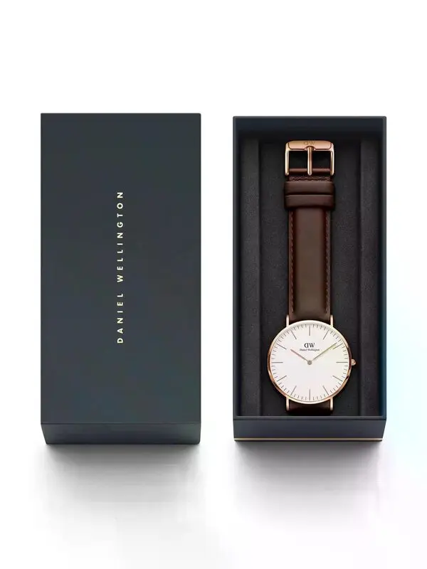 DANIEL WELLINGTON Classic Bristol 40mm Watch - White