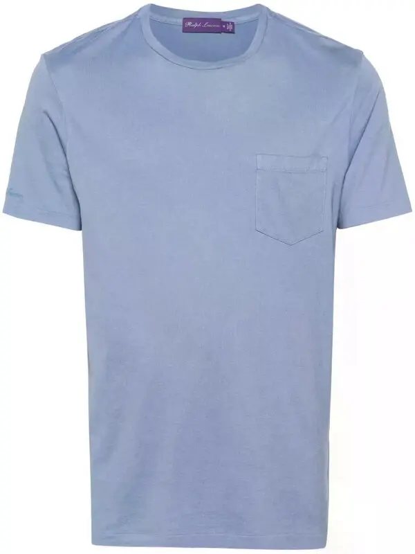Ralph Lauren Purple Label Chest-pocket Cotton T-shirt