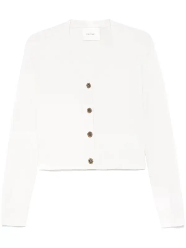 LISA YANG Marion Cardigan - Neutrals
