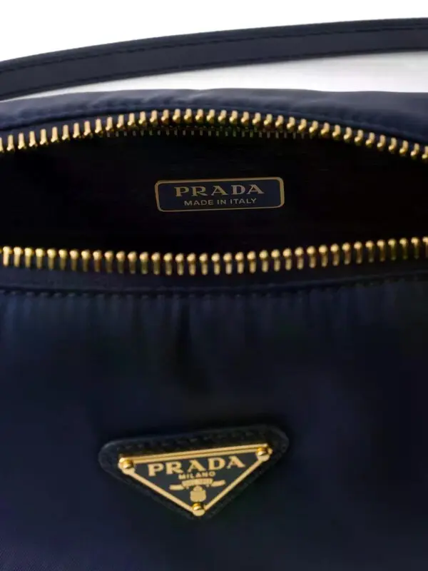 Prada Re-nylon Top-zip Shoulder Bag - Blue
