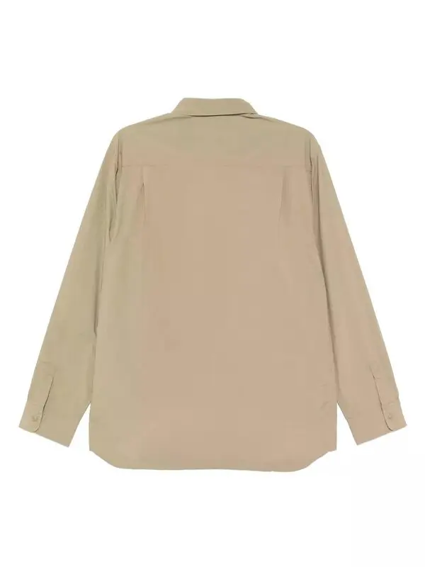 Izzue Logo-print Shirt - Neutrals