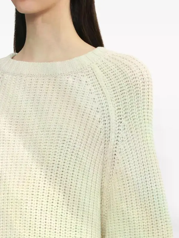 LOW CLASSIC Ribbed Crewneck Sweater