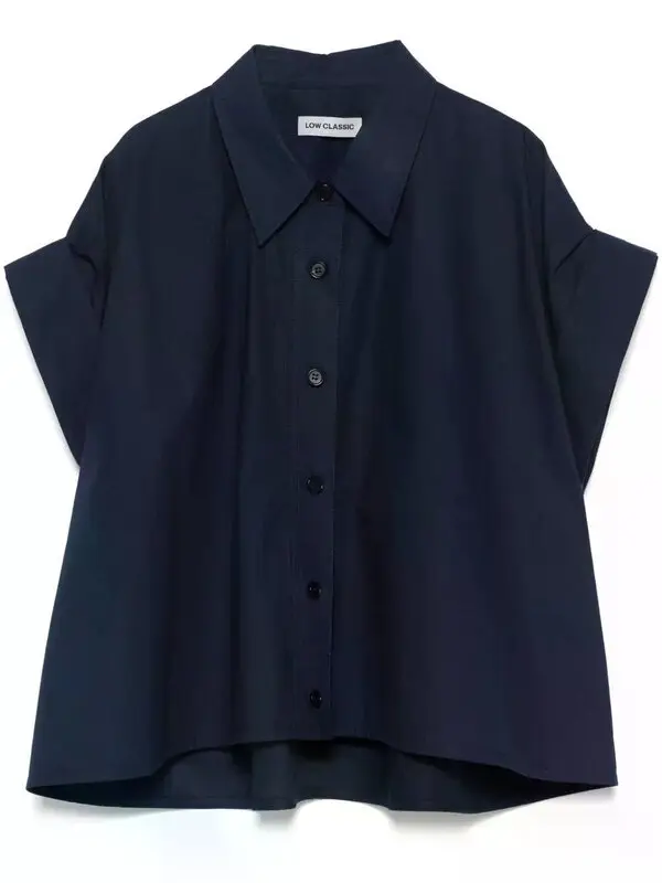 LOW CLASSIC Turn-up Short Sleeve Shirt