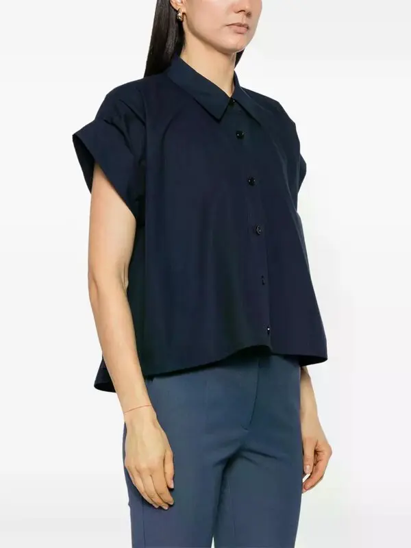 LOW CLASSIC Turn-up Short Sleeve Shirt