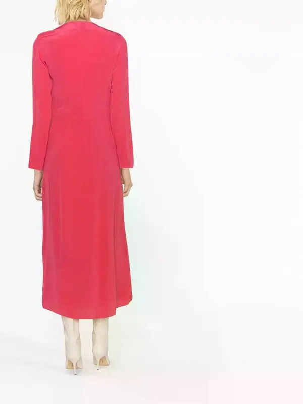 Isabel Marant Étoile Nemalia Ruched Midi Dress